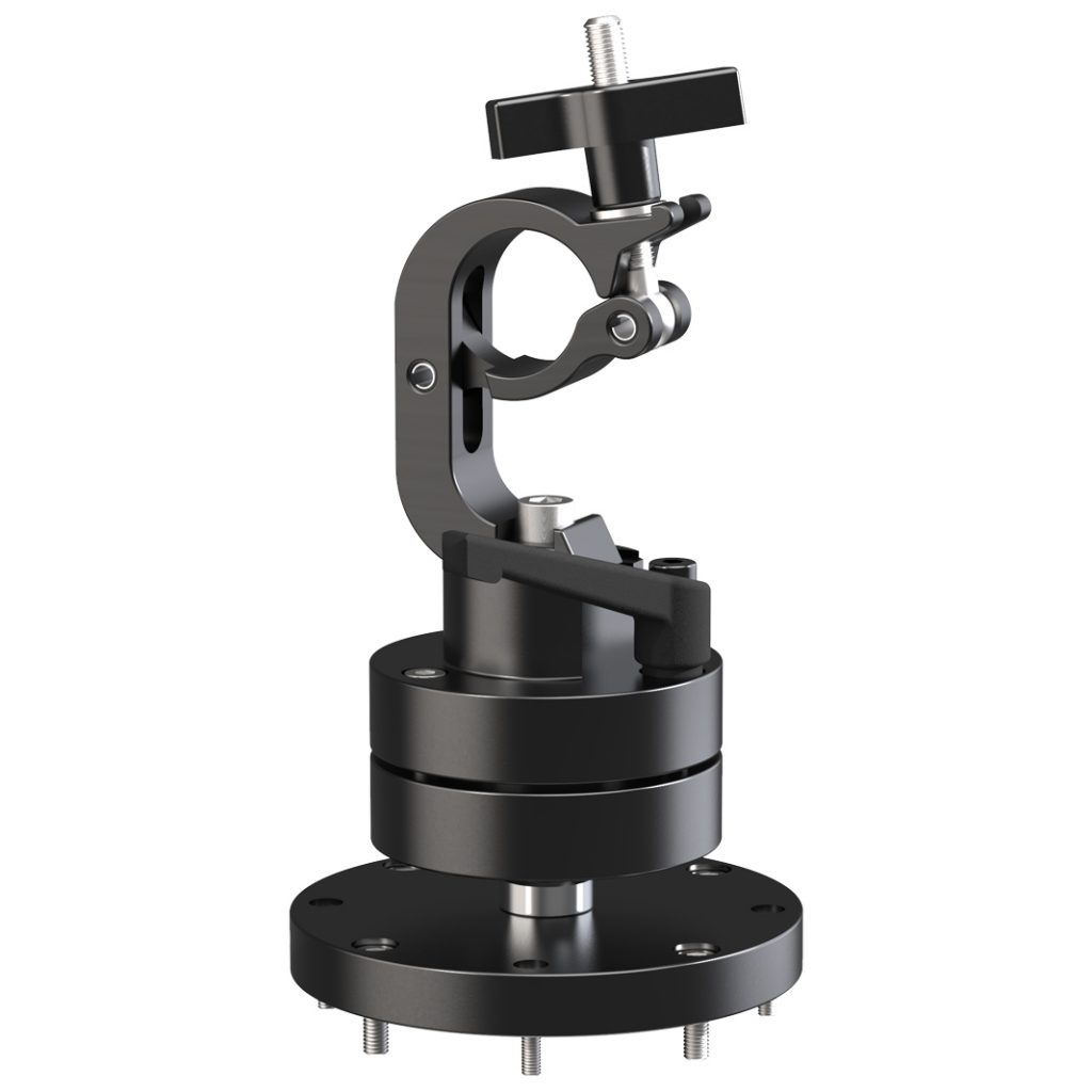 Atom Grip Single Point Projector Hanging Truss Mount | Hire Frequencies